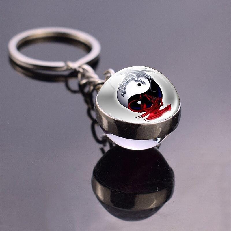 Chinese Dragon Keychain | Yin Yang Paradise