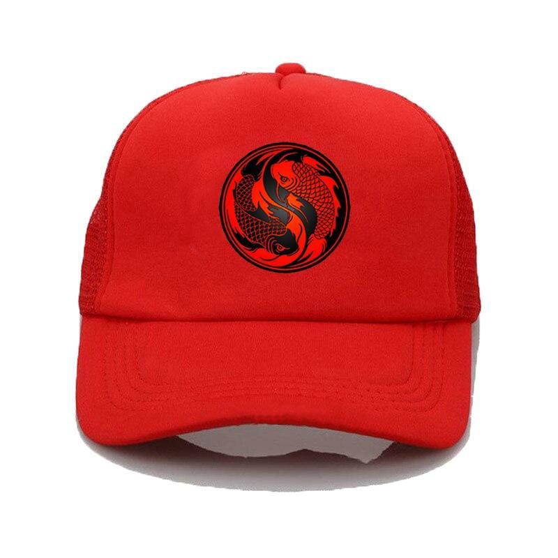 Koi Fish Cap | Yin Yang Paradise