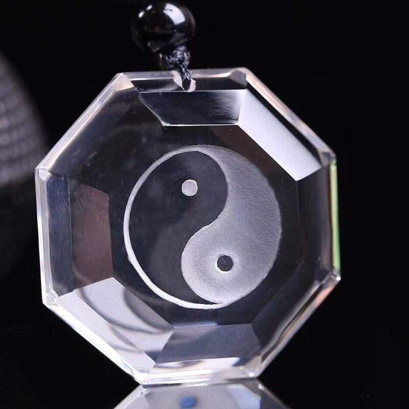 Yin Yang Crystal Necklace | Yin Yang Paradise