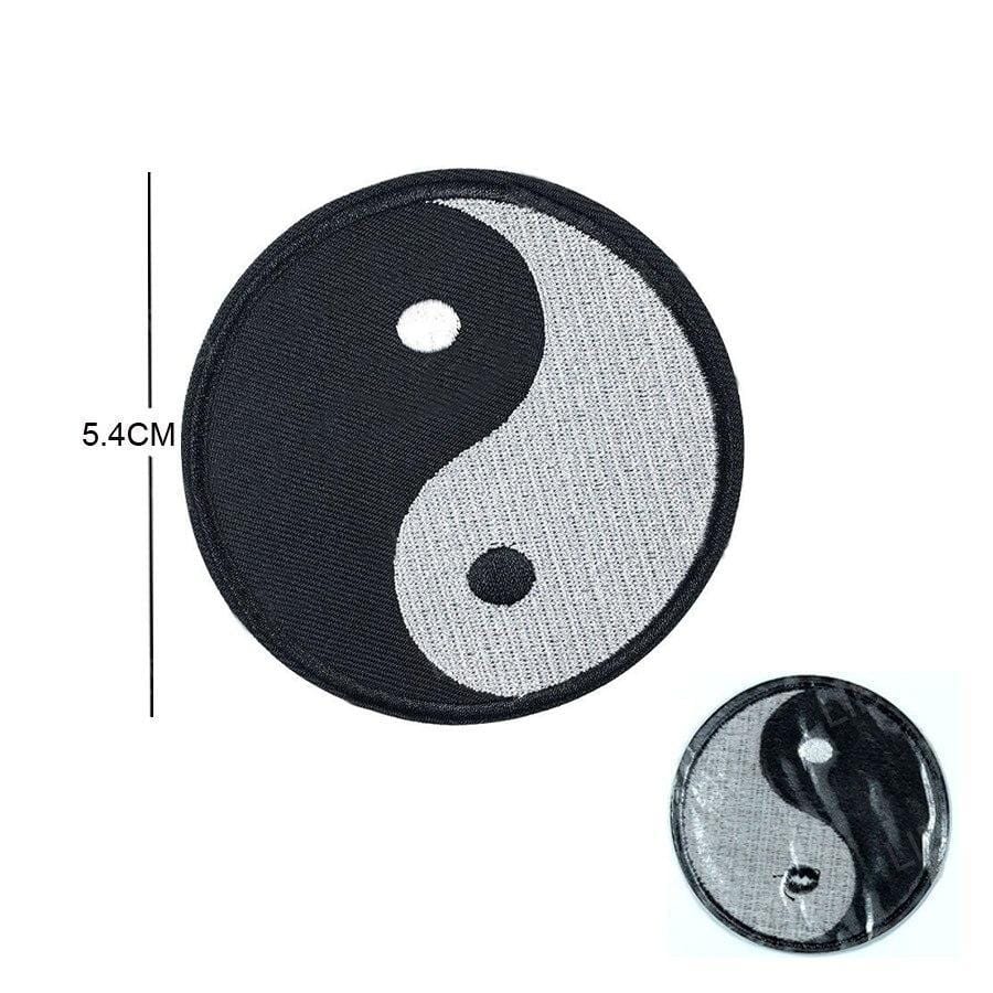 Yin Yang Iron On Patch | Yin Yang Paradise