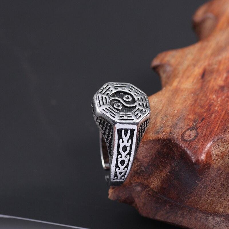 Dual Yin Yang Ring | Yin Yang Paradise