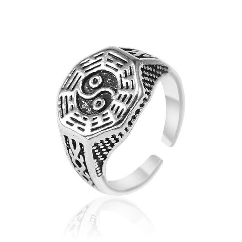 Dual Yin Yang Ring | Yin Yang Paradise