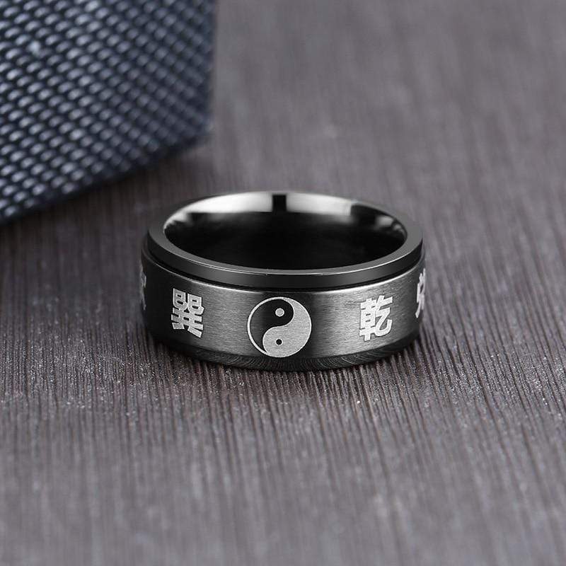 Yin Yang Spinning Ring | Yin Yang Paradise