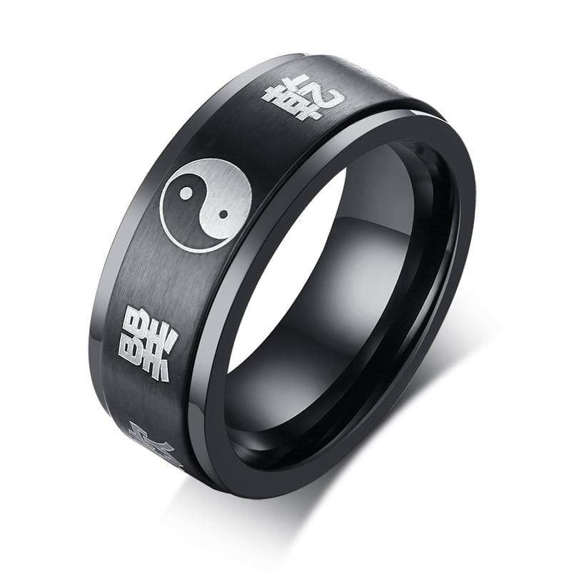 Yin Yang Spinning Ring | Yin Yang Paradise